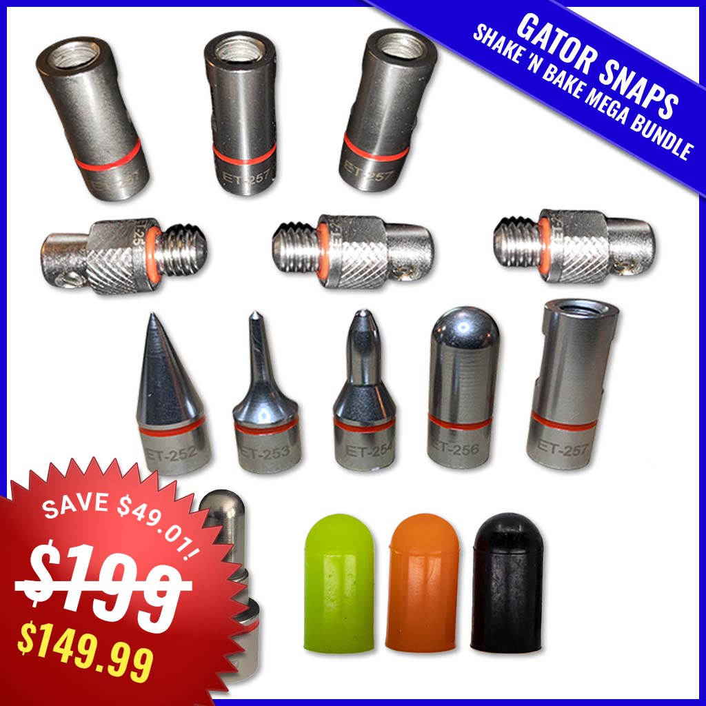 Gator Snaps Shake 'N Bake Mega Bundle – EdgyTools