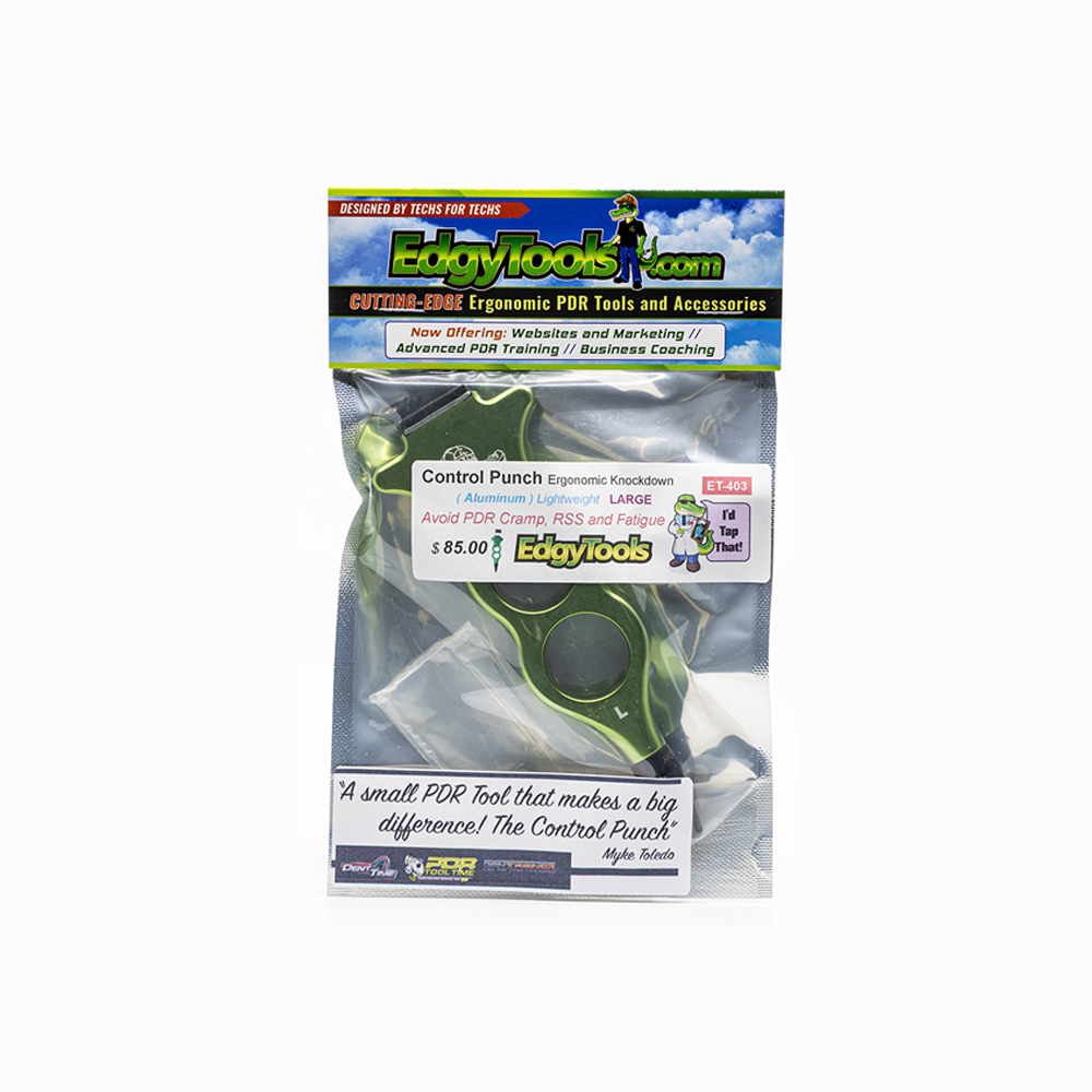 Control Punch™ Aluminum Glossy Green - The Best Tool For Dent Repair ...