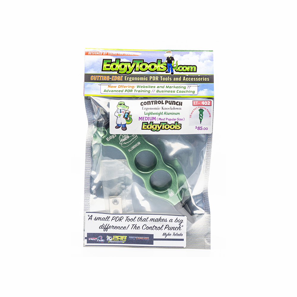 Control Punch™ Aluminum Glossy Green - The Best Tool For Dent Repair ...